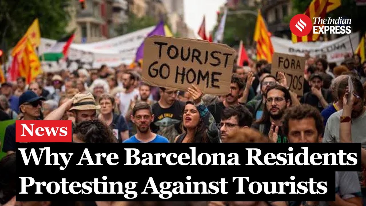Barcelona Residents Protest Mass Tourism with Water Pistols and Marches ...