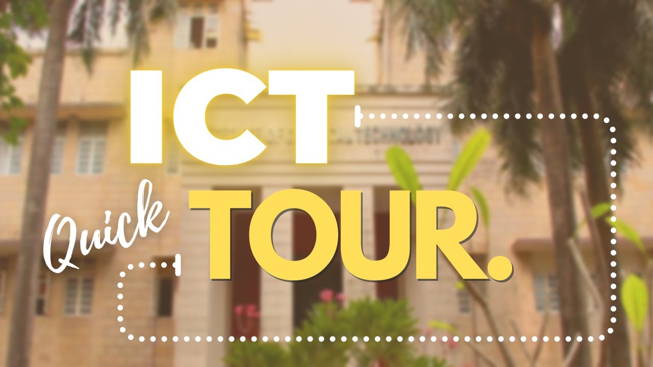 ICT College Tour 🏛 | Institute of Chemical Technology tour | chemical ...