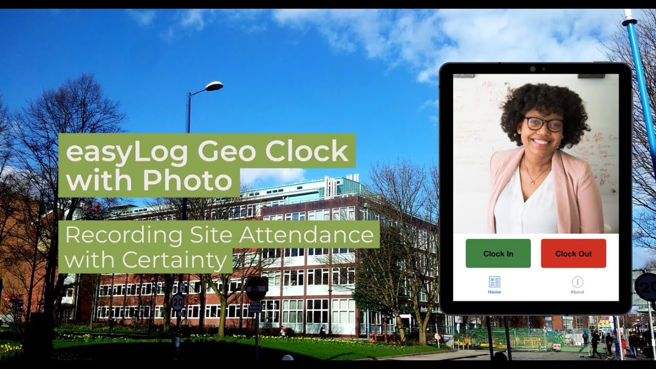 easyLog Geo Clock with Location - YouTube