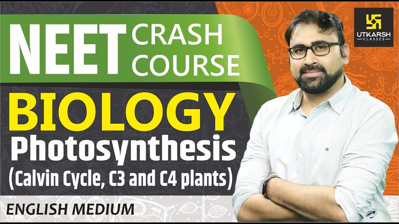 Calvin Cycle, C3 & C4 Plants | Biology | English Medium | Utkarsh NEET ...