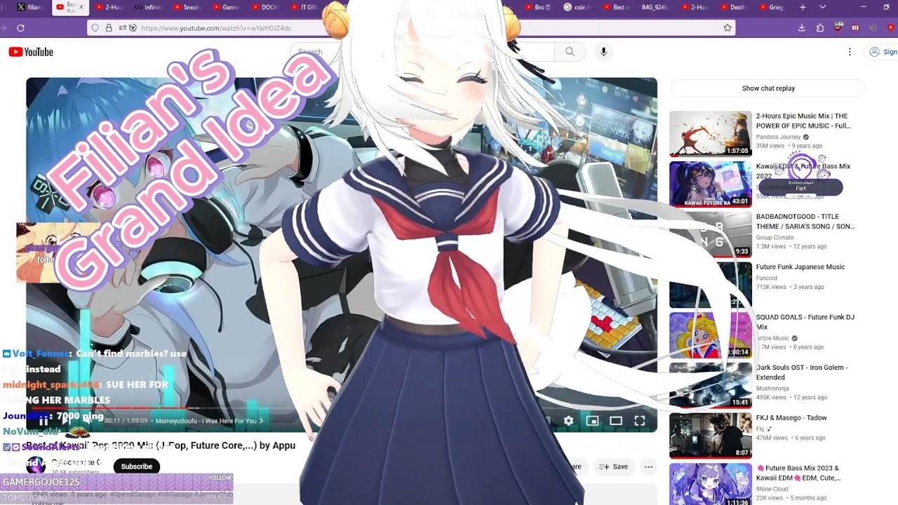 Filian Walks, Flips, and crawls barefoot on LEGOs - YouTube