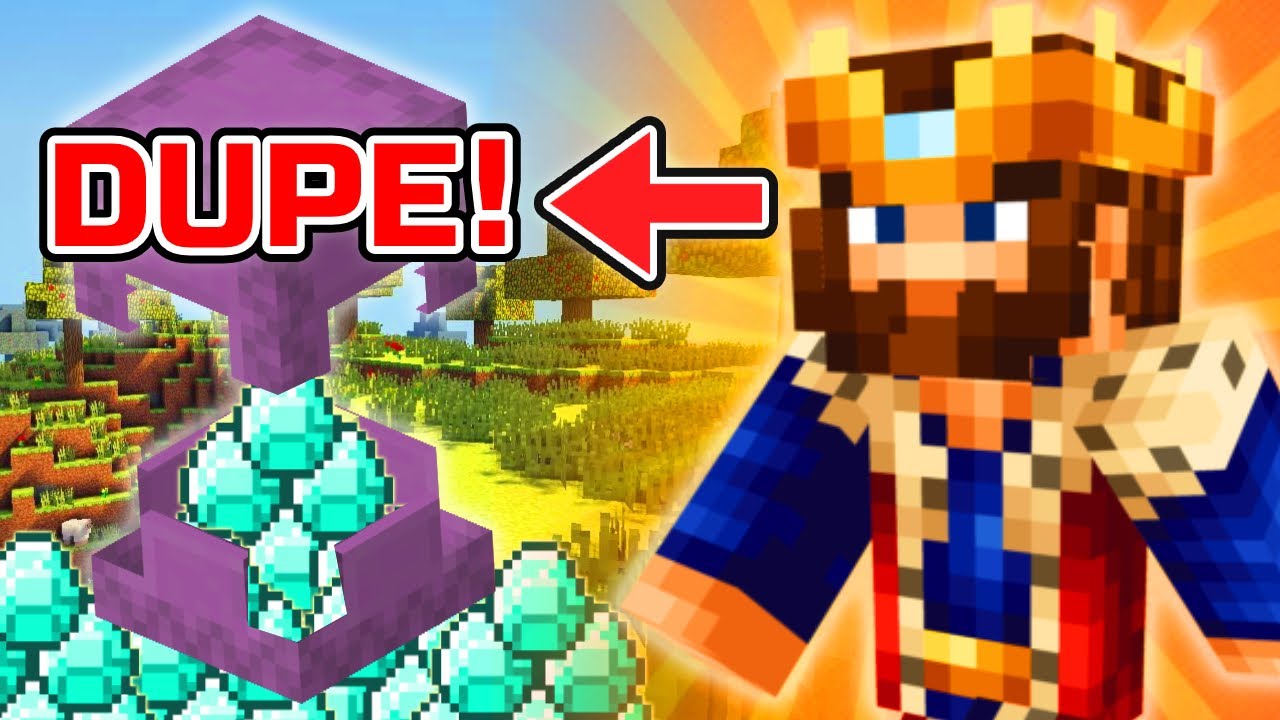 Minecraft SUPER EASY Duping Method - YouTube
