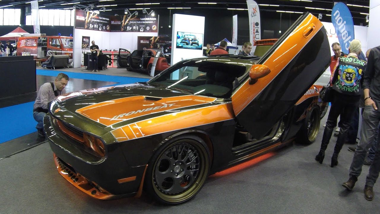 DODGE CHALLENGER SRT IRONBEAT CUSTOM SHOW CAR FIRST EDITION WITH LAMBO ...