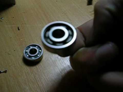 Powdered Graphite Added to Freewheeling Bearings - YouTube