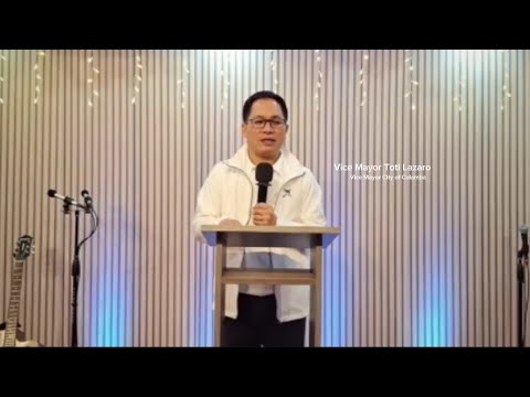 Ang pagbisita ng aming VICE MAYOR TOTI LAZARO sa aming ika-labing ...