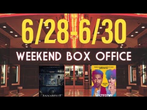 Weekend Movie Box Office for 6/28-6/30! - YouTube