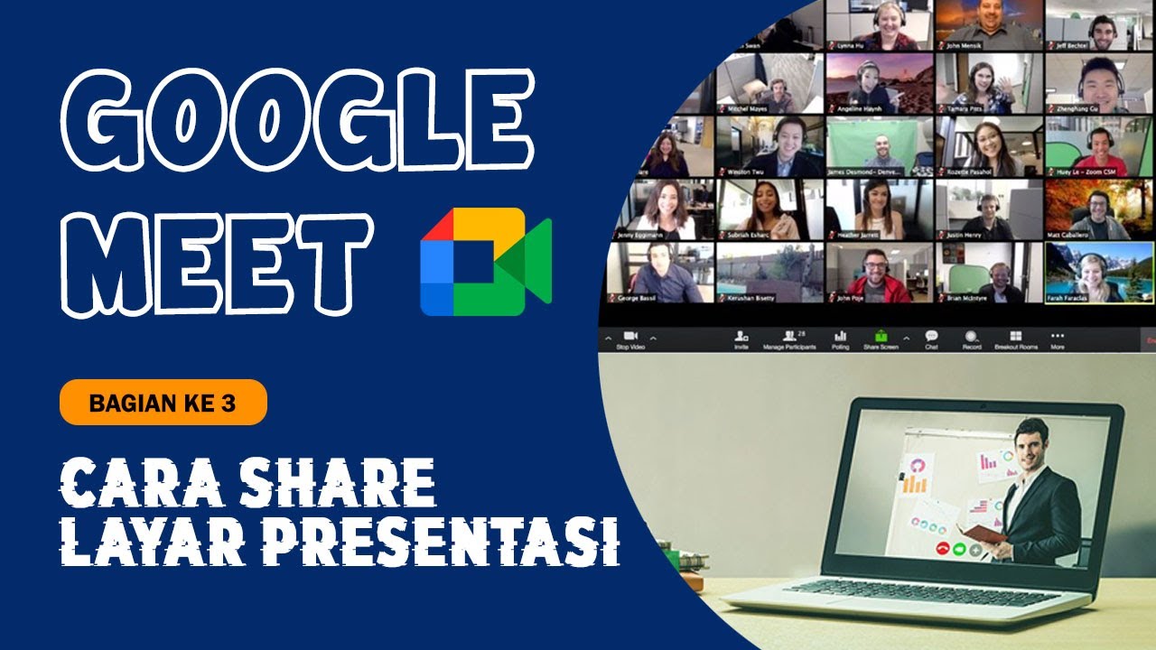 Bagian ke 3 BERBAGI LAYAR GOOGLE MEET - YouTube