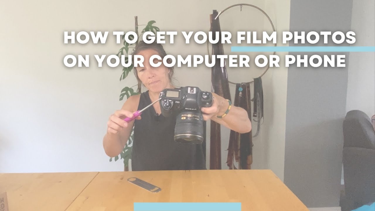 How to get your film photos on your computer. - YouTube
