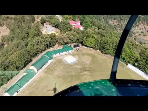 Rashtriya Military School Chail Playground | View from Helicopter - YouTube