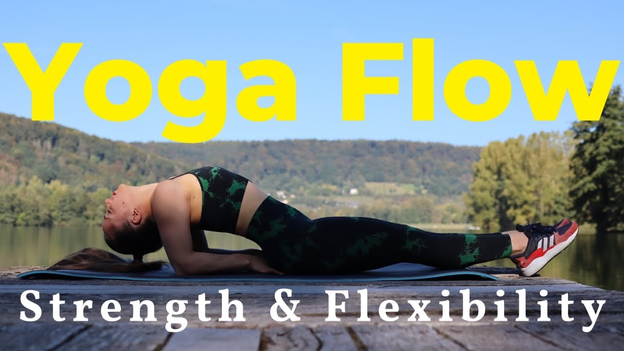 Power Yoga + Slow, Calm, Deep Breathing | Yoga Flow for Strength and ...