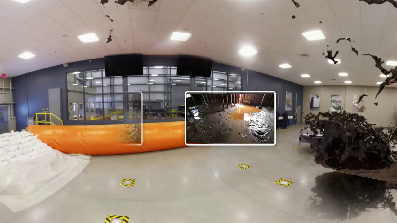 Flood 360 Degree Experience at the FM Global Natural Hazards Laboratory ...