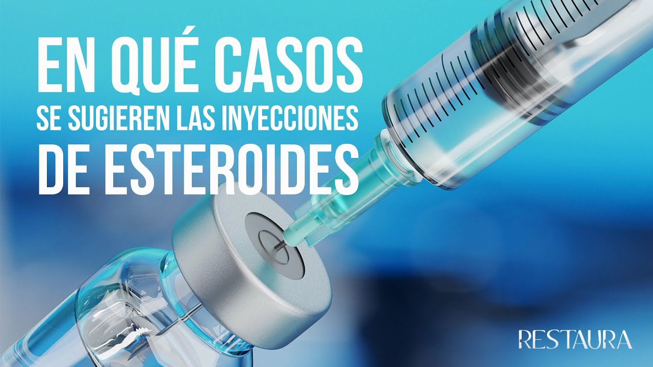 En que casos se sugieren las inyecciones de esteroides - YouTube