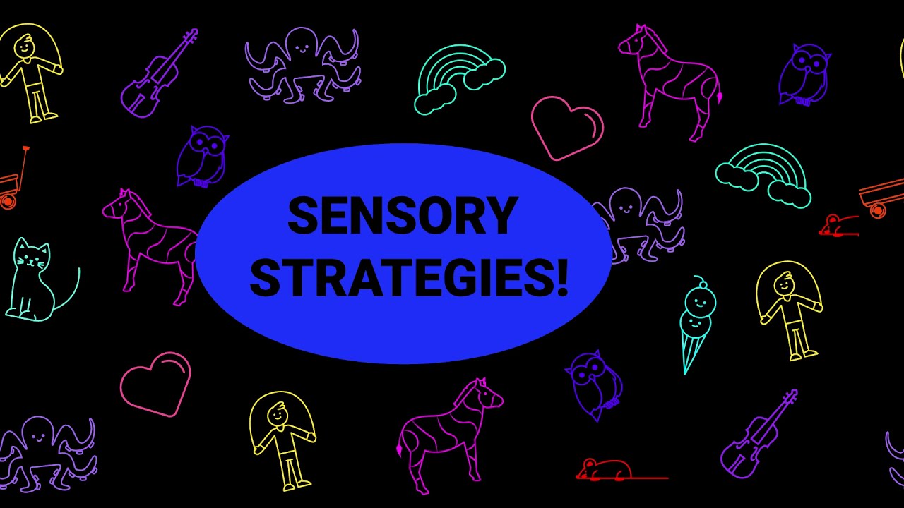 Sensory Strategies- High Contrast Animated Pictures in Alphabetical ...