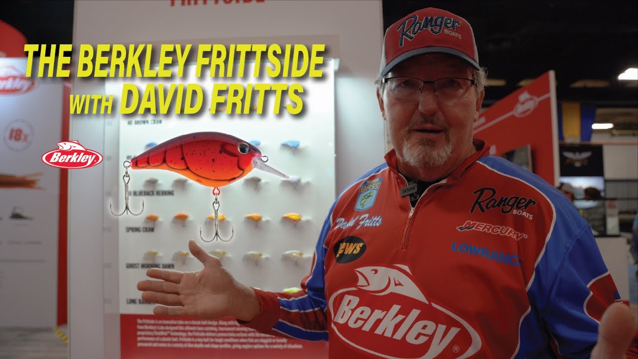 Bass legend David Fritts talks about his bait, the Berkley Frittside ...