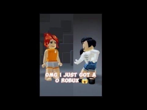 OMG I JUST GOT A 0 ROBUX 😱 🤔 || Roblox edit || #roblox #tranding - YouTube