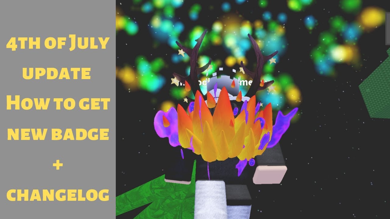 How to Get New Firework Badge + Showcase + Changelogs (4th of July ...