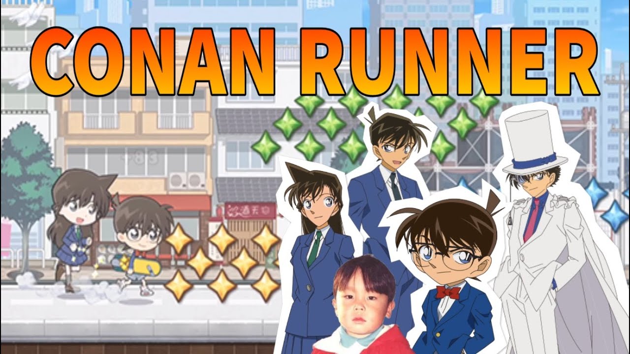 Detective Conan Runner เกมมือถือยอดนักวิ่งโคนัน วิ่ง วิ่ง วิ่งแบบโคนัน ...