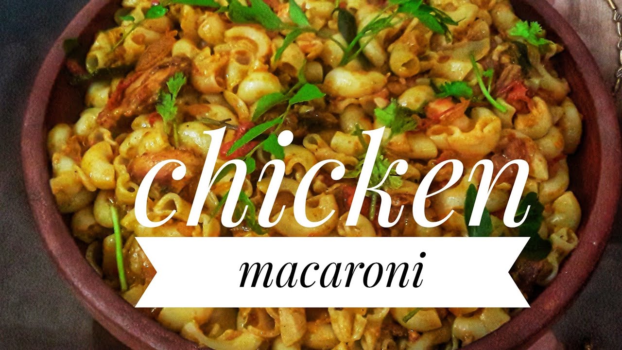 🥙😋chicken macaroni/spicy chicken macaroni🥙😋 - YouTube