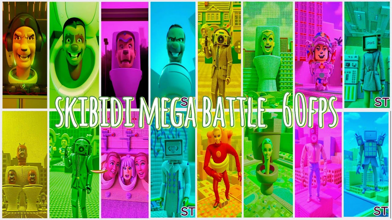 skibidi mega battle 4K 60fps Live Stream - YouTube
