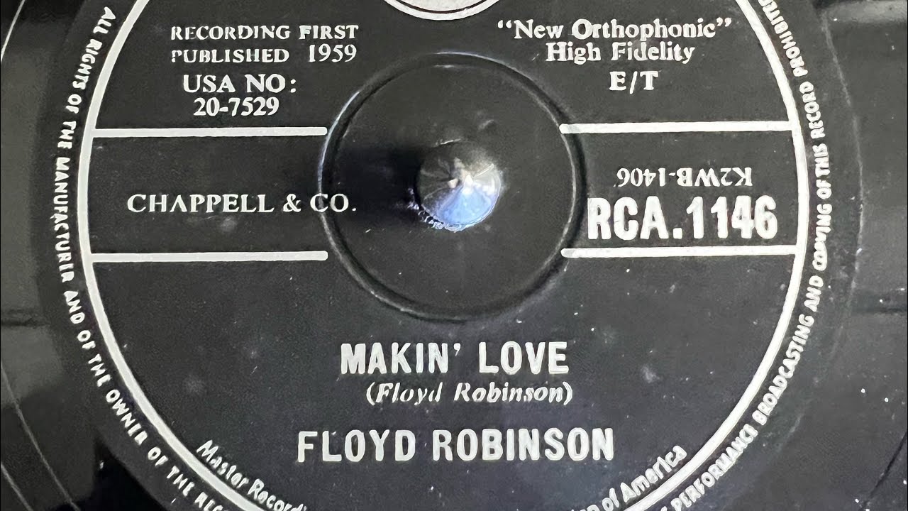 Floyd Robinson Makin’ Love - YouTube