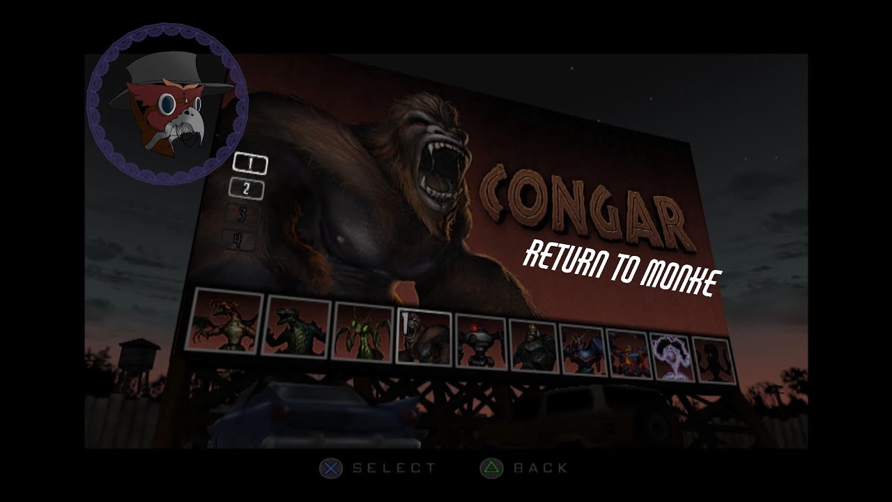 Congar Returns to Monke| War of the Monsters - YouTube