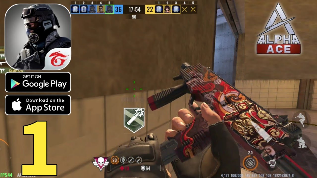 Alpha Ace Gameplay Walkthrough Part 1 - Tutorial (ios, Android) - YouTube