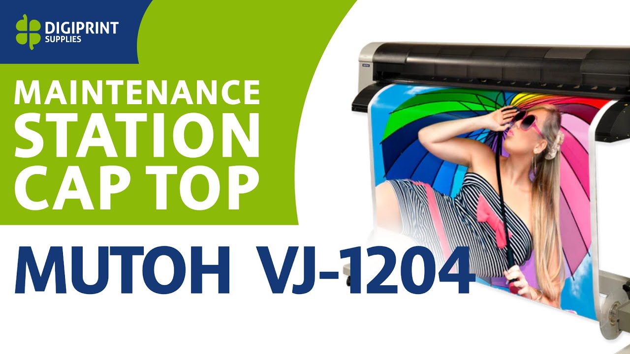 5 Tips for Changing Mutoh VJ1204 Maintenance Station Cap Top - YouTube