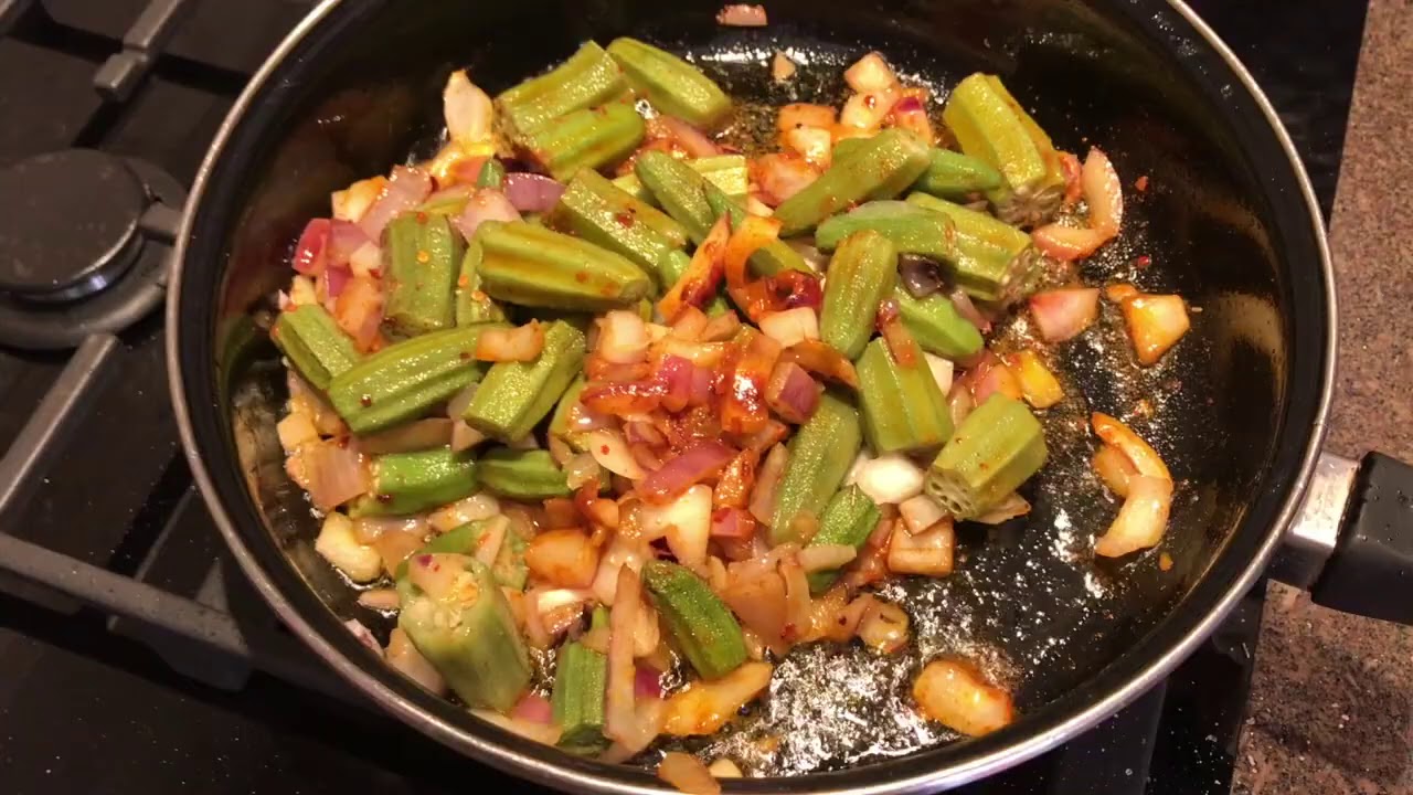 BAMJE/BAMIE/OKRA ULQIN -STYLE nâna Naxhije, gatuan ... - YouTube