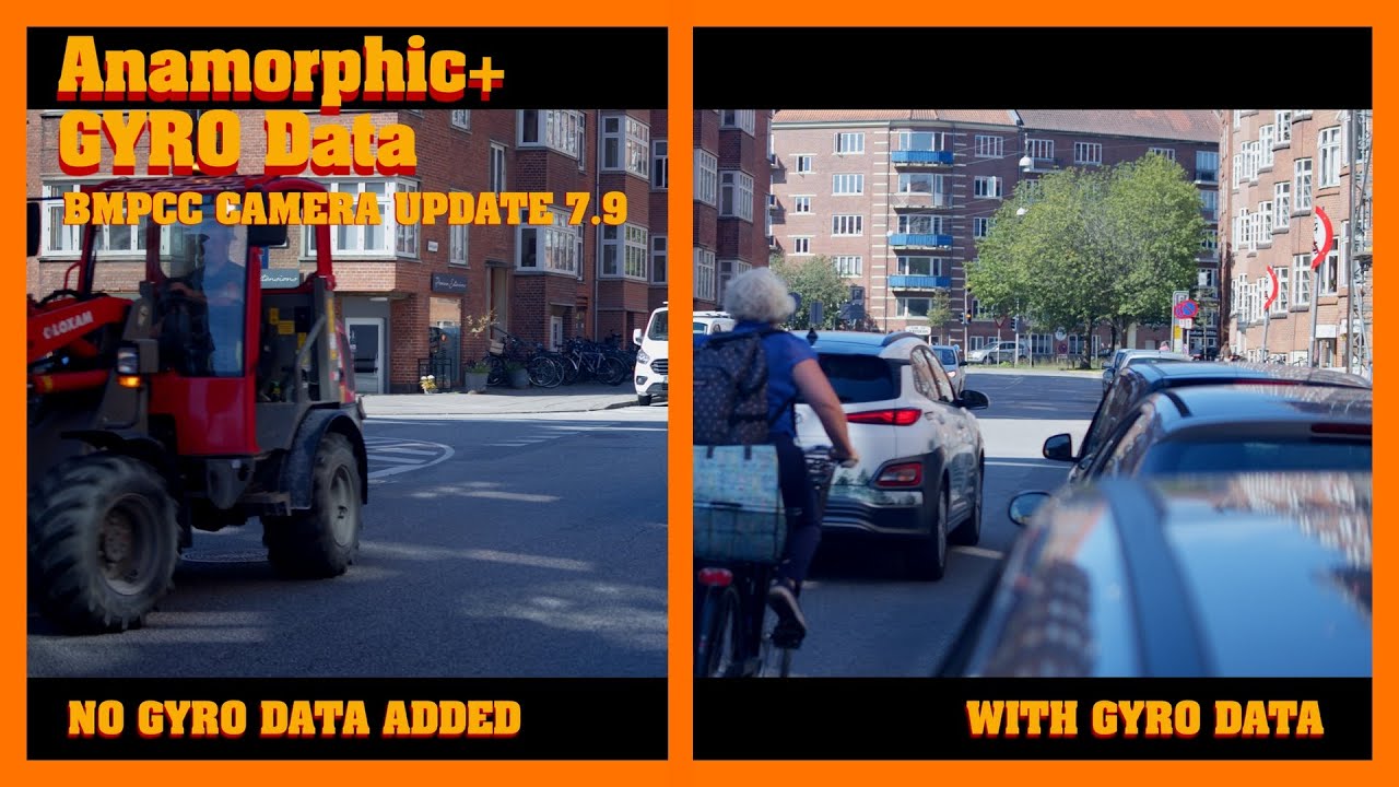 How Gyro camera tracker work with Anamorphic lenses (BMPCC Camera ...