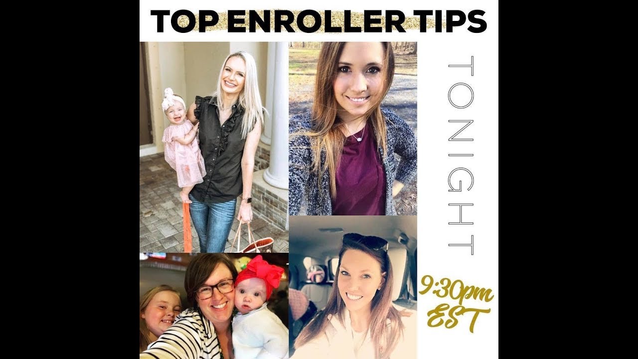 December Top Enroller Tips - YouTube