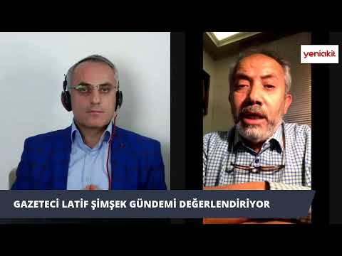GAZETECİ LATİF ŞİMŞEK CANLI YAYINDA GÜNDEMİ DEĞERLENDİRDİ