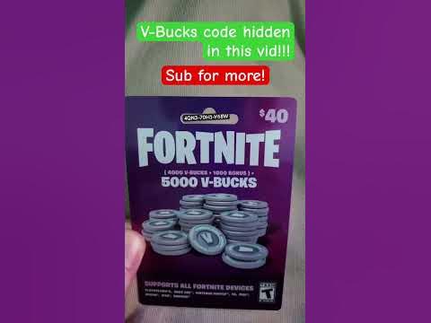 Free 5,000 V-Bucks giveaway!!! Massive giveaway next at 250 subs ...
