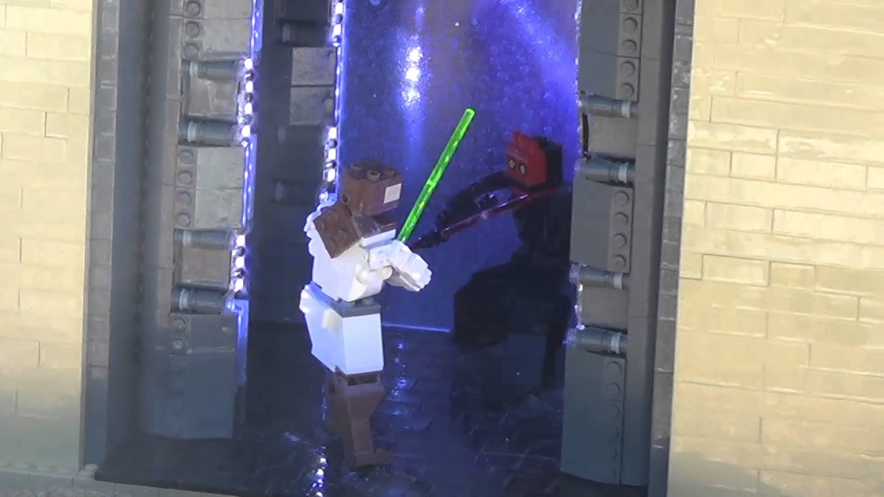 Legoland Florida - Star Wars' Naboo Palace made with Lego bricks - YouTube