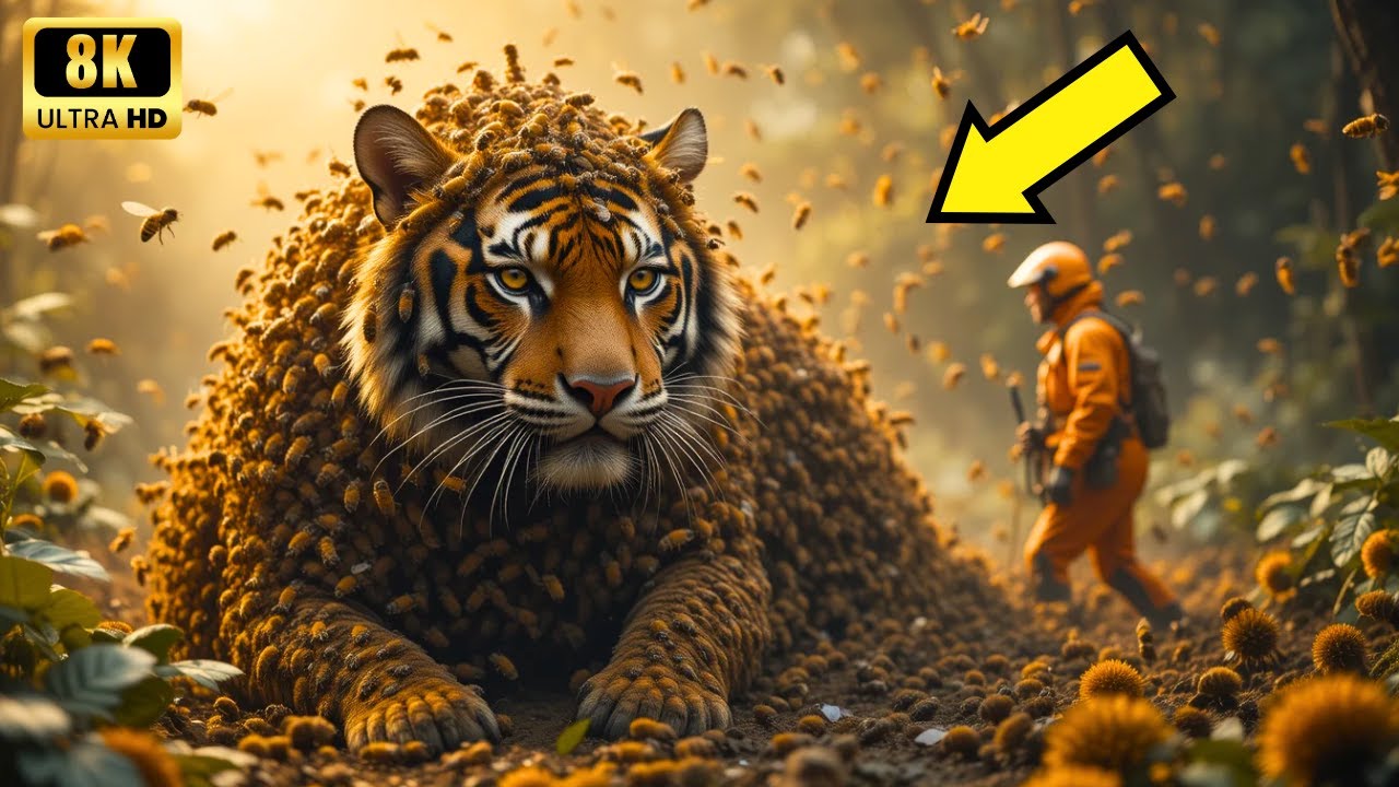 Tiger Infested with Millions of Bees Rescued by Courageous Team | Dog's Quest 69 - YouTube