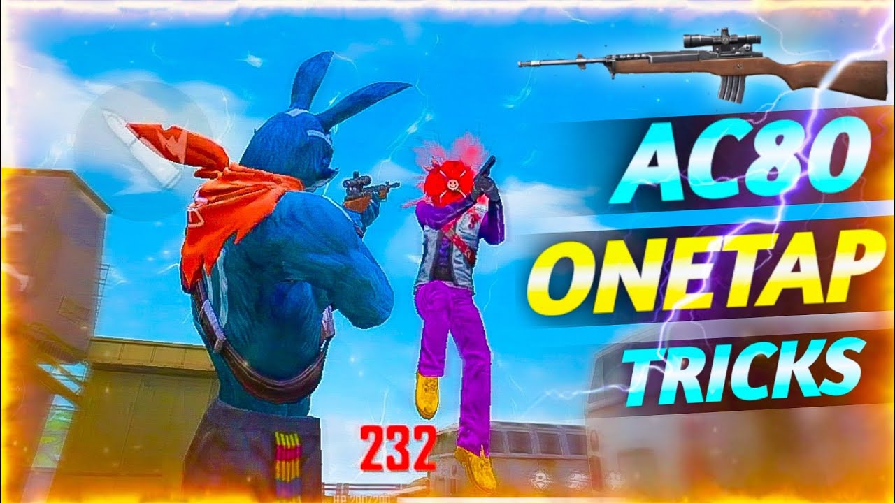 New Gun Ac80 One Tap Headshot Trick | Ac80 One tap headshot trick | New ...