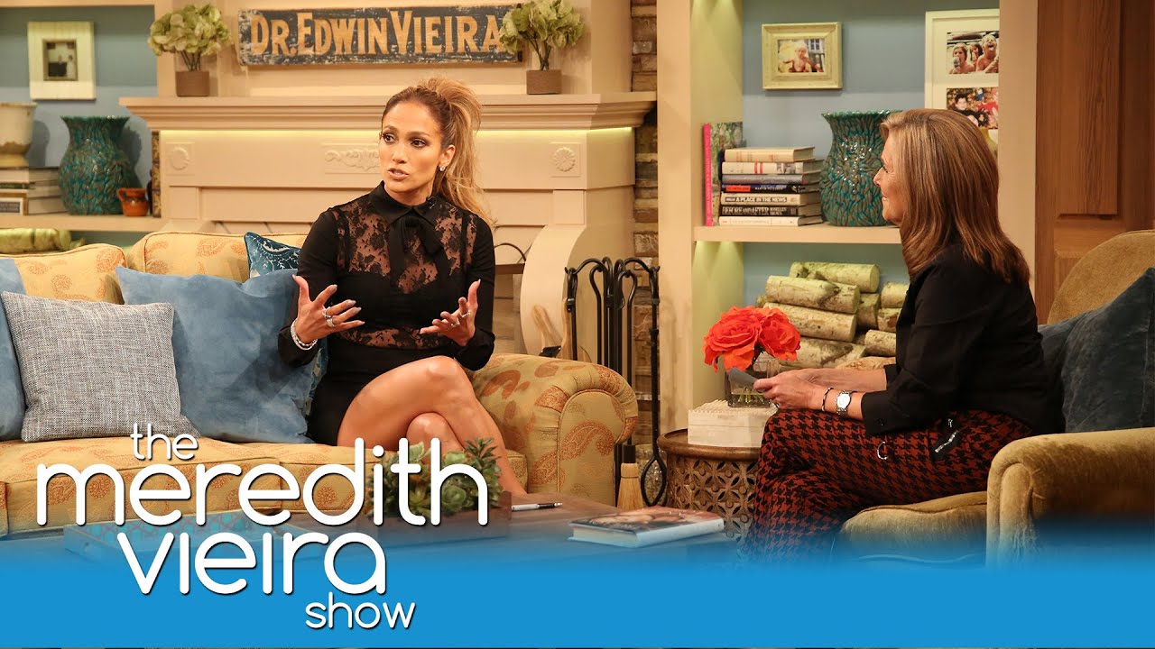 What Makes Jennifer Lopez Cry | The Meredith Vieira Show - YouTube