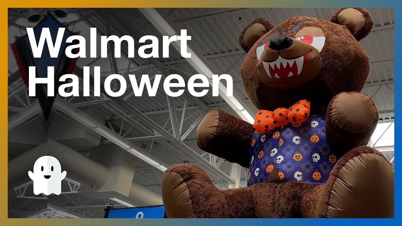 Walmart 2023 Halloween Store Walkthrough - Tour Merchandise ...