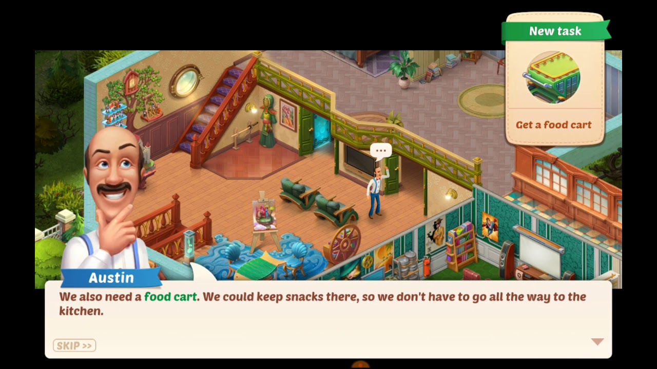 HOMESCAPES GAME | FIXING ROBBIE BOAT - YouTube