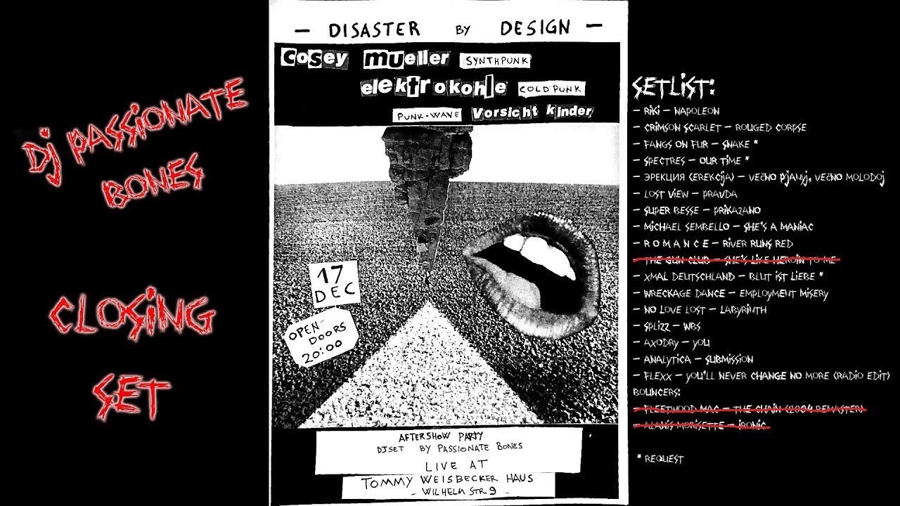 Cosey Mueller / Elektrokohle / Vorsicht Kinder + Aftershow - Closing ...