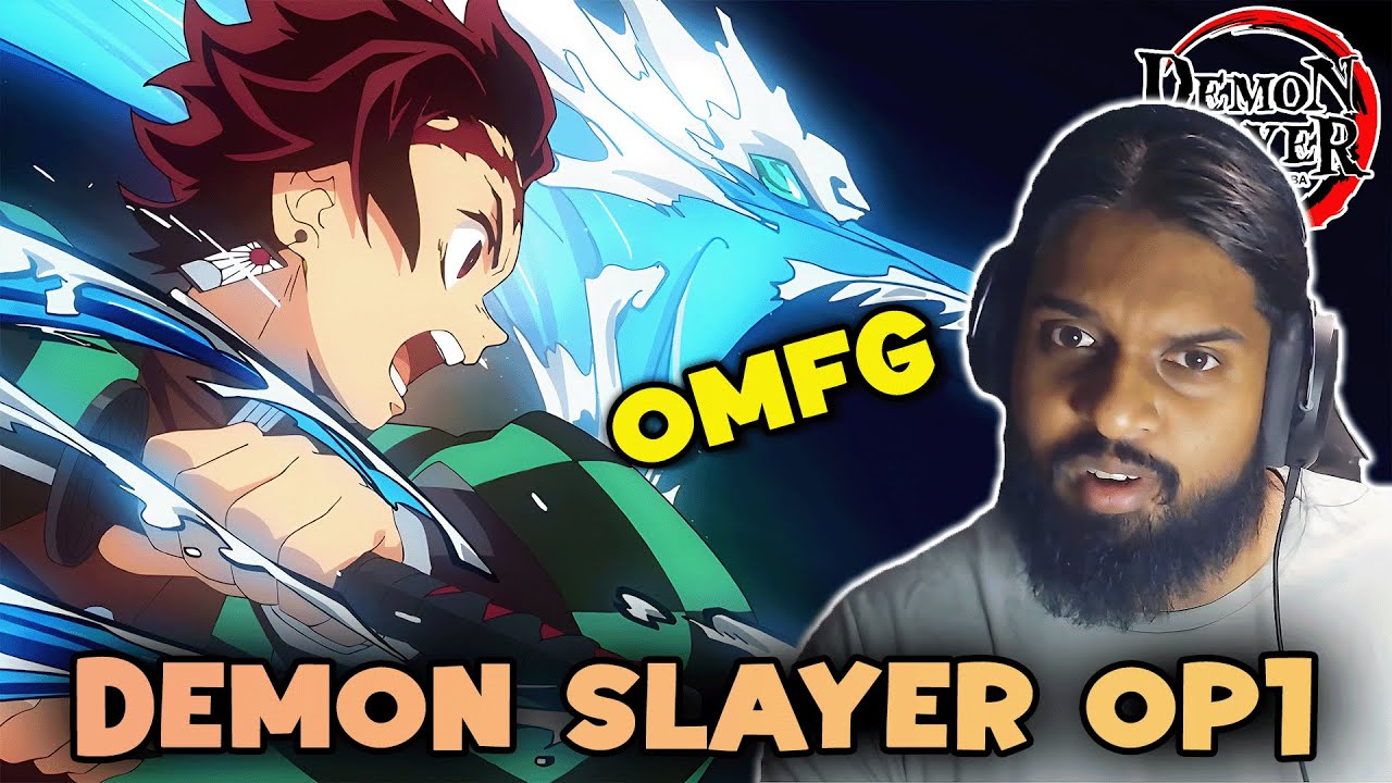 Should I watch this show?! Demon Slayer Opening 1 Reaction - YouTube