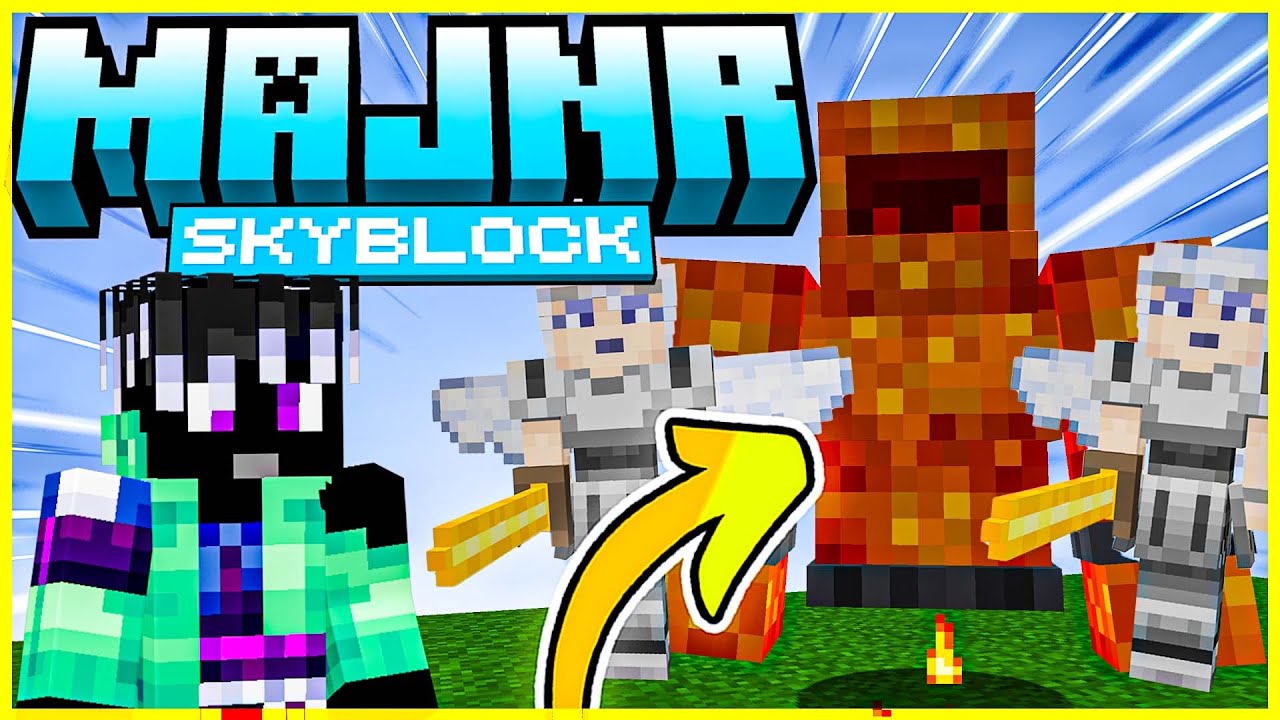 AETHER SPEEDRUN! | MAJNR SKYBLOCK #28 [MarweX] - YouTube