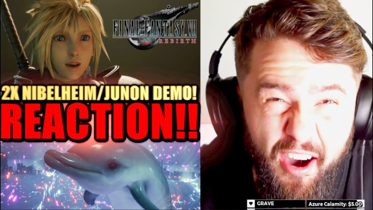 PUPPY CLOUD & MR DOLPHIN!! Final Fantasy VII Rebirth *Blind* Demo ...