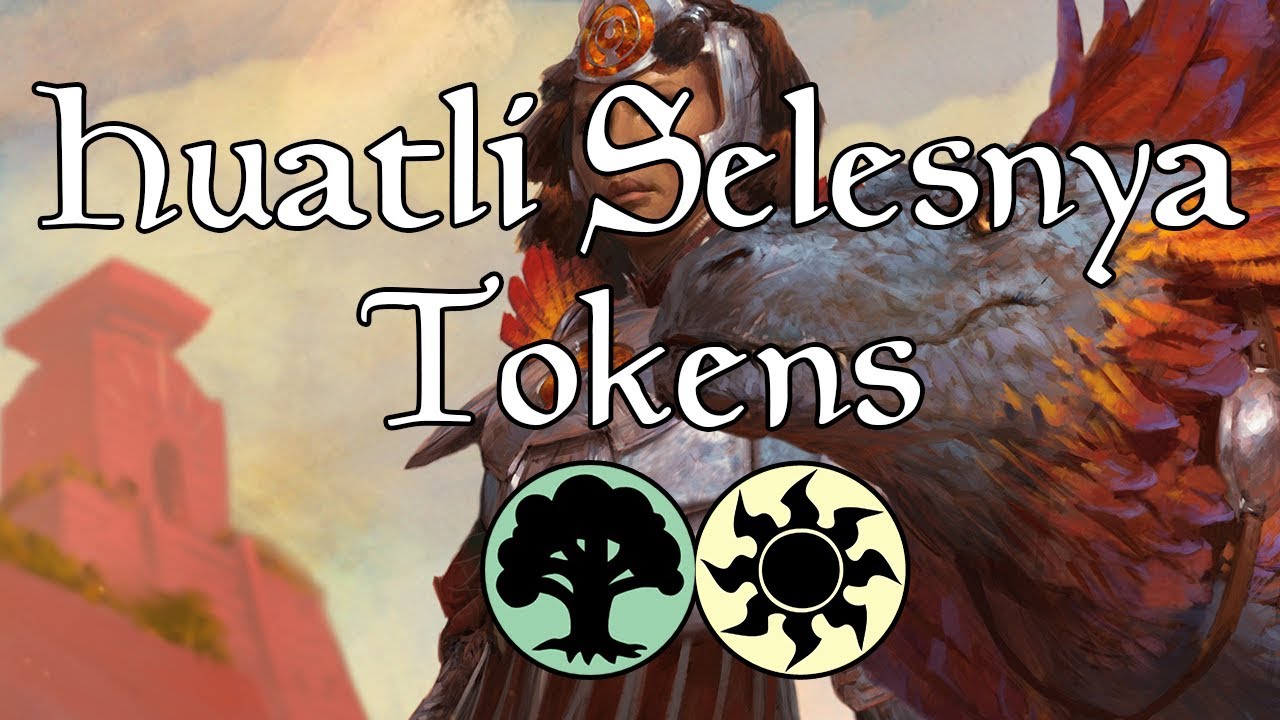 Selesnya Tokens w/ Huatli Radiant Champion MTG Arena - YouTube