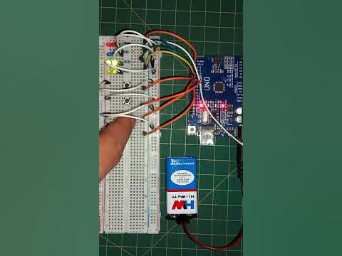 Use Buttons to Control LEDs - Arduino Project - YouTube