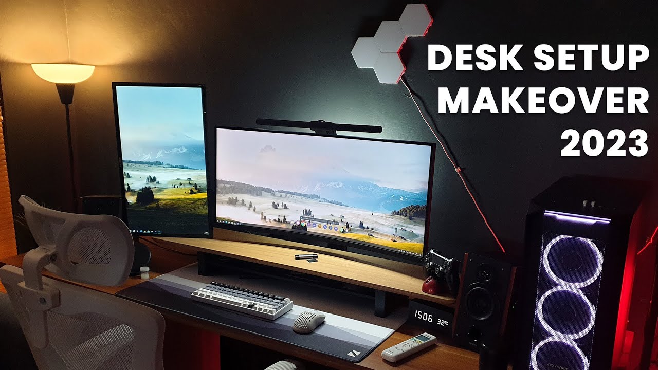 Makeover ruang kerja biar makin NYAMAN editing-Work From Home - YouTube