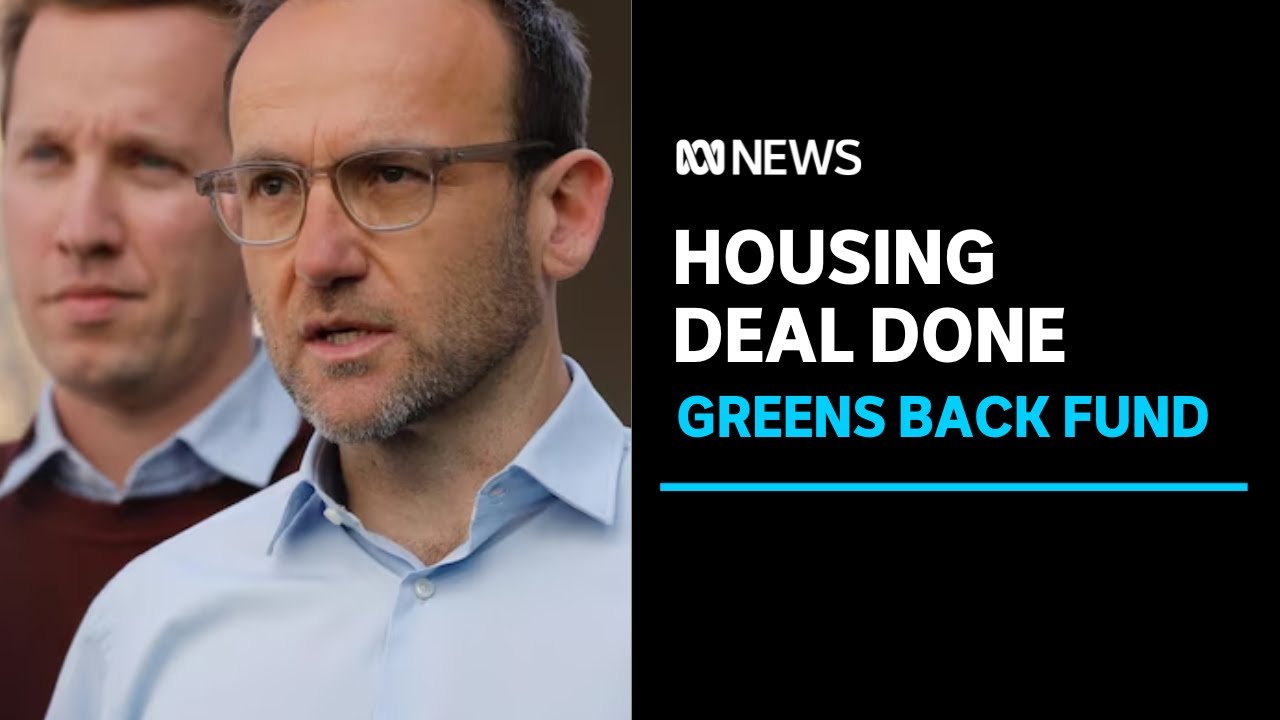 Greens back $10bn Housing Australia Future Fund | ABC News - YouTube