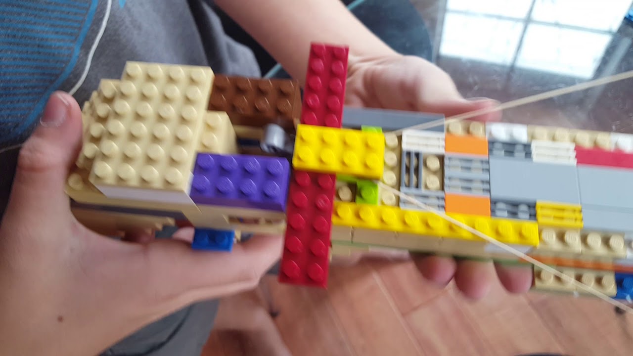How to make Lego Cross Bow - YouTube