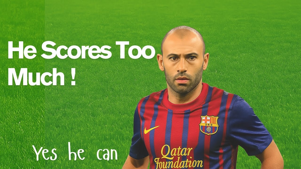 I Have Found Javier Mascherano All Goals with Barca( yes he can ) - YouTube
