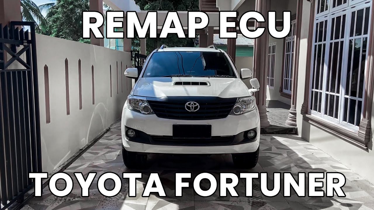 REMAP ECU TOYOTA FORTUNER - YouTube
