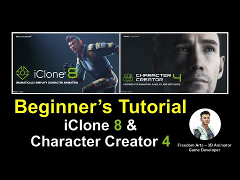 iClone 8 & Character Creator 4 Beginner's Tutorial #002 - Avatar ...